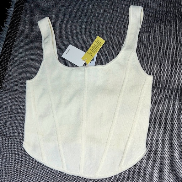 Wilfred | Tops | Aritzia Wilfred Tank Light Birch Brand Nwt | Poshmark